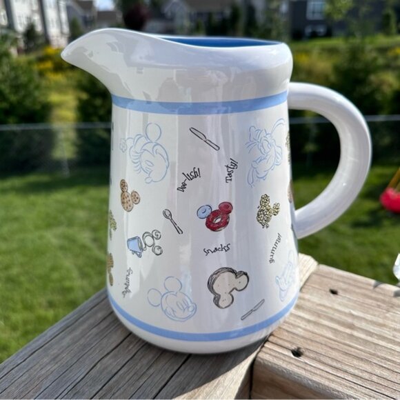 Disney | Dining | Disney Fab Four Ceramic Pitcher Featuring Mickey ...